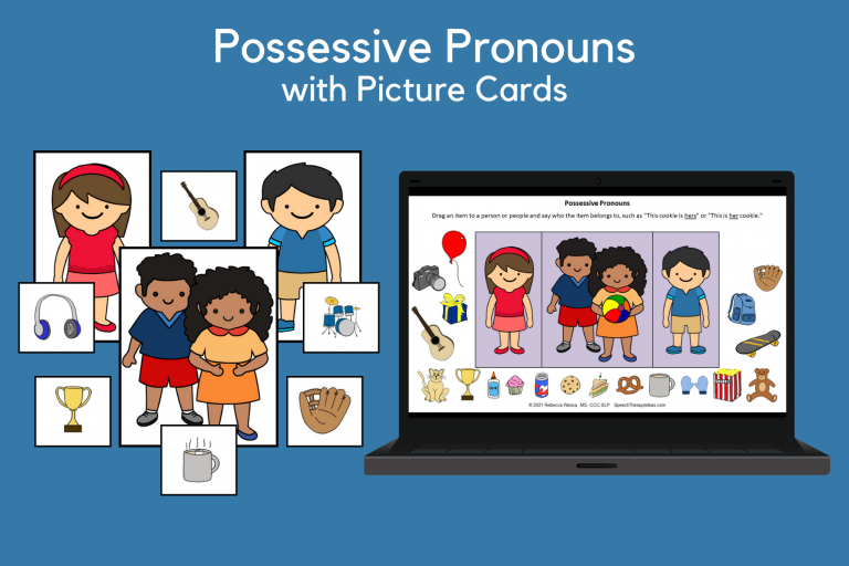 Possessive Pronouns | Speech Therapy Ideas