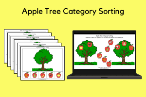 Apple Tree Category Sorting | Speech Therapy Ideas