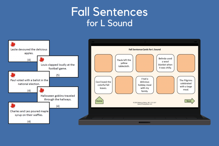 Speech | Speech Therapy Ideas