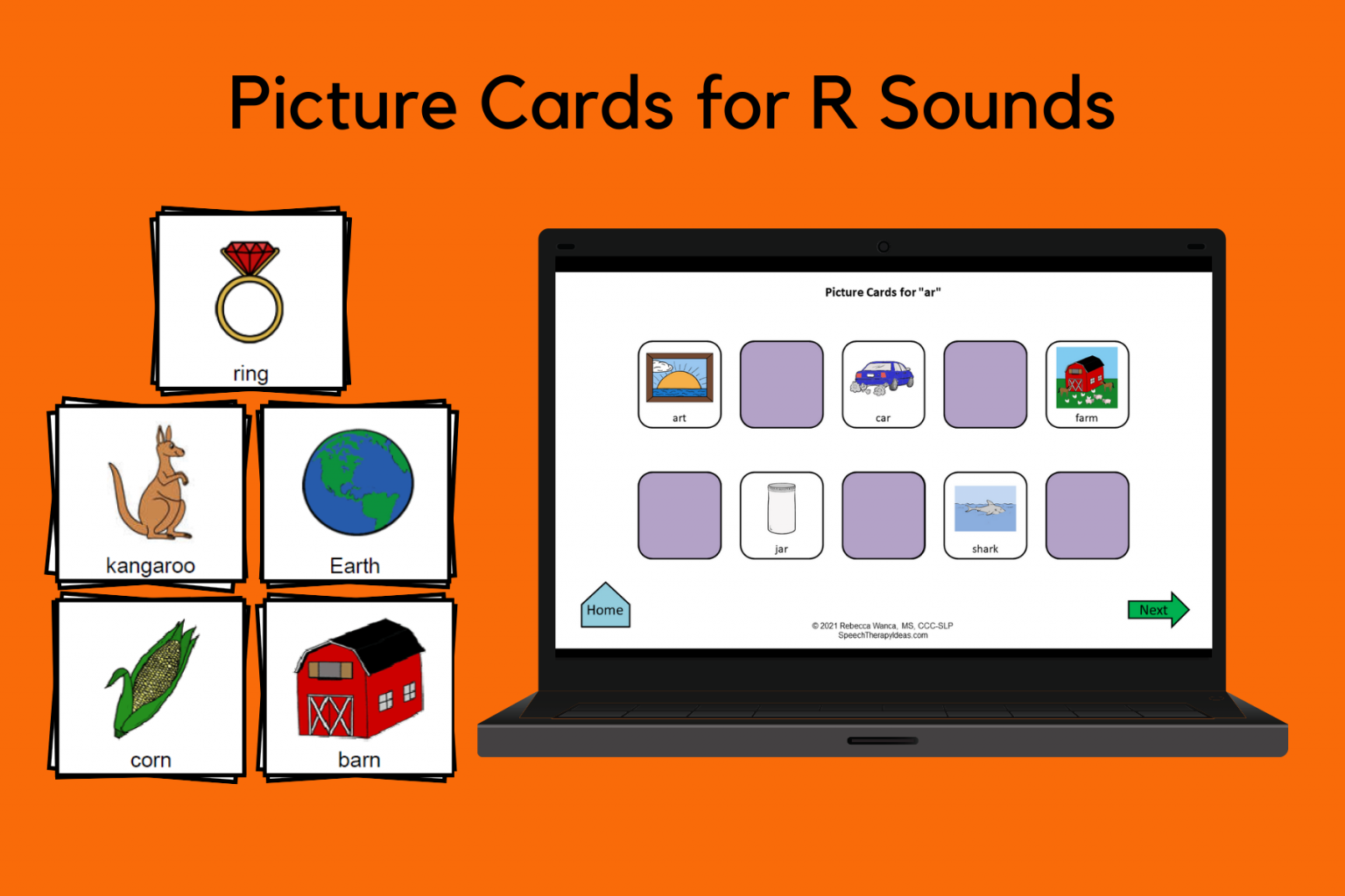 Picture Cards for R Sounds | Speech Therapy Ideas