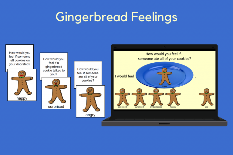 Gingerbread Feelings | Speech Therapy Ideas