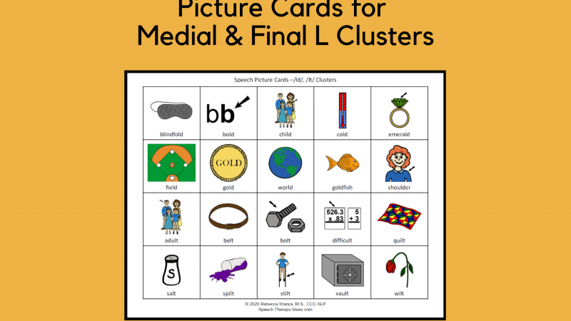 Christmas Bingo for R Sounds | Speech Therapy Ideas