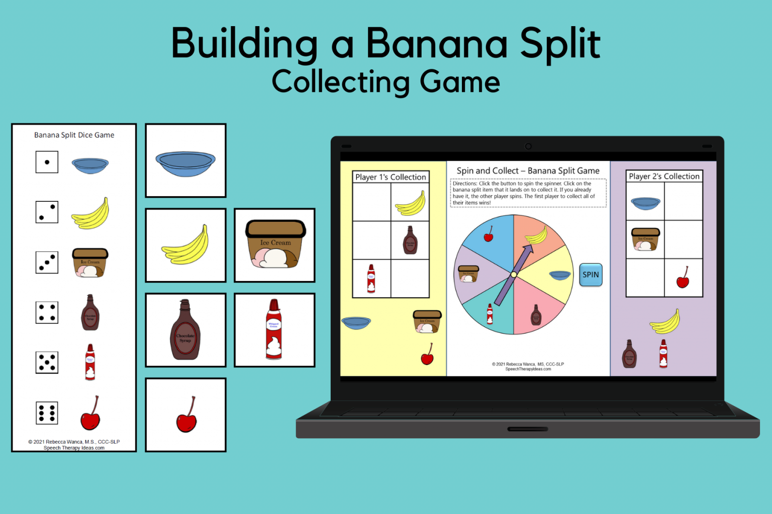 Building a Banana Split | Speech Therapy Ideas