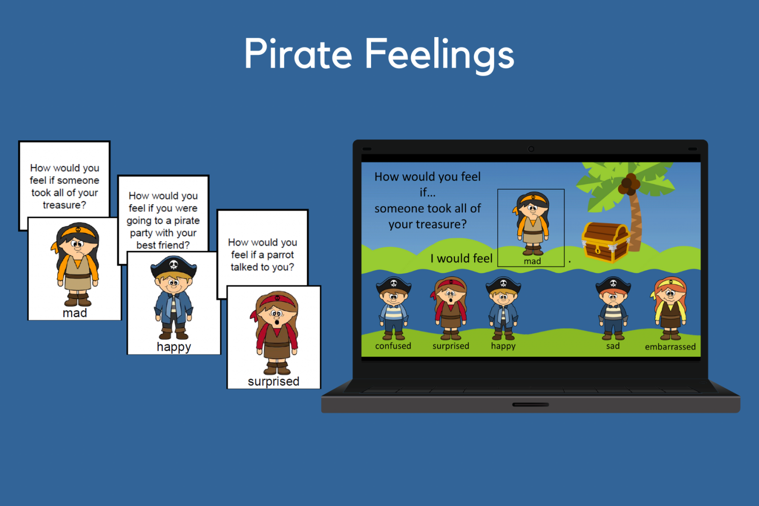 Pirate Feelings | Speech Therapy Ideas