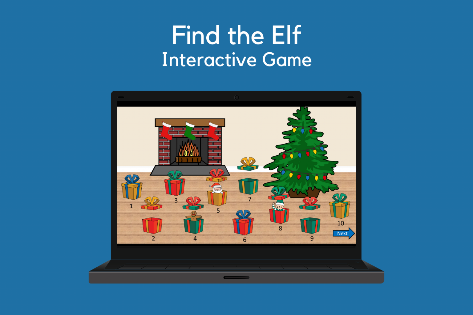 Find the Elf Interactive Game | Speech Therapy Ideas