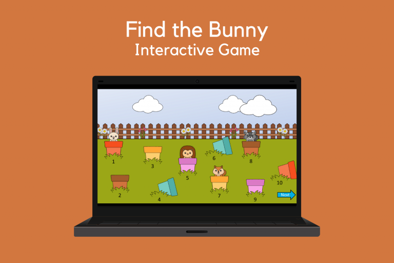 Find the Bunny Interactive Game | Speech Therapy Ideas
