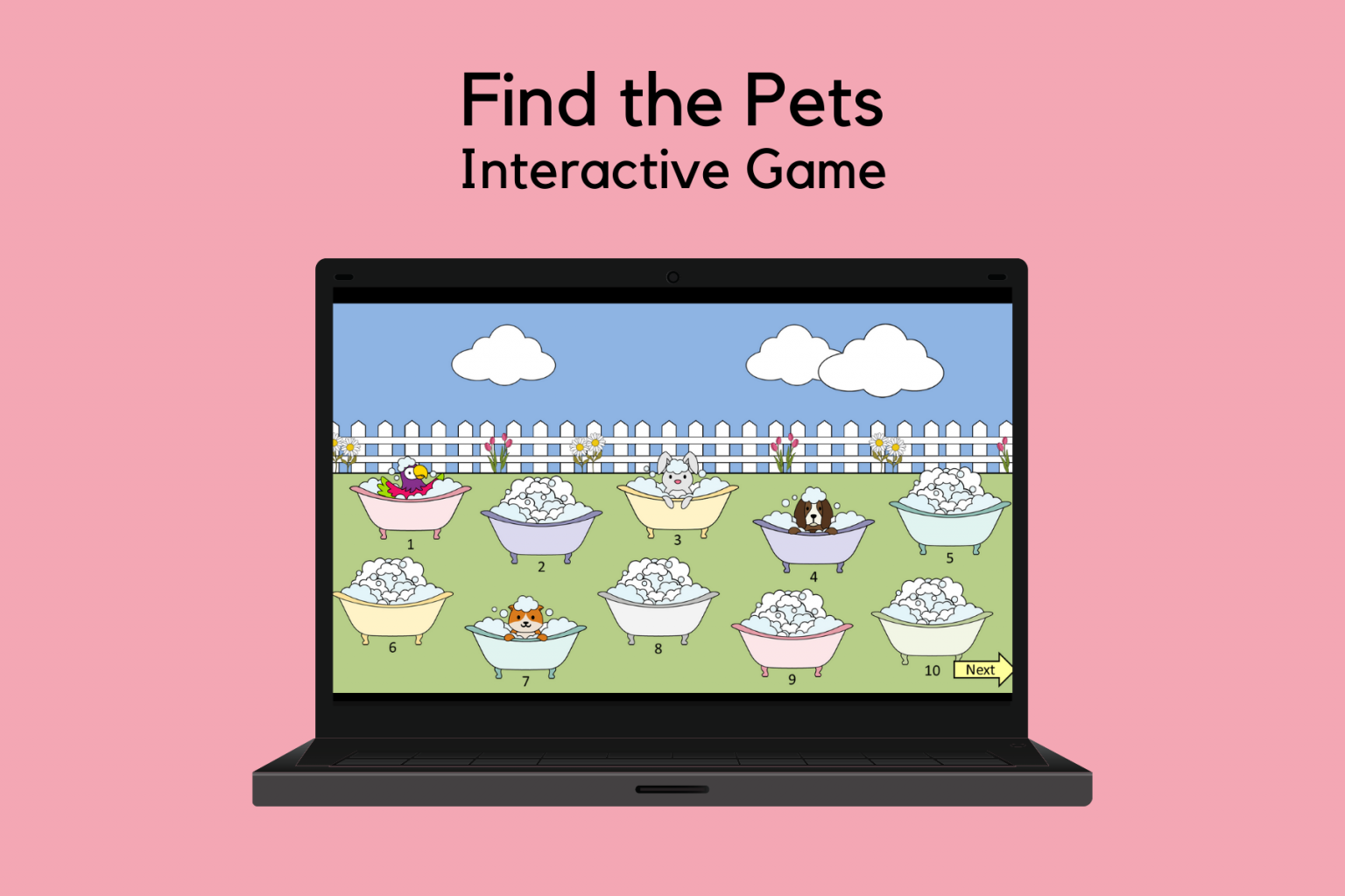 Find the Pets Interactive Game | Speech Therapy Ideas