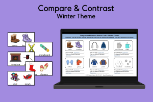 Compare and Contrast – Winter Theme | Speech Therapy Ideas