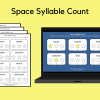 Space Syllable Count | Speech Therapy Ideas